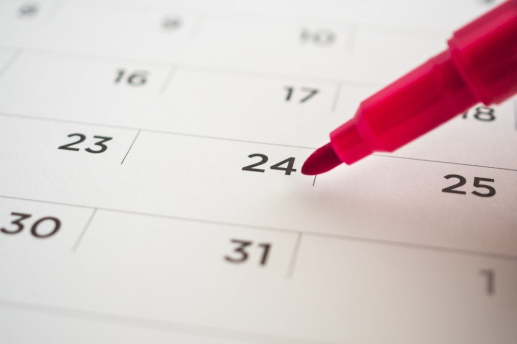 Application Dates - NUS OSA