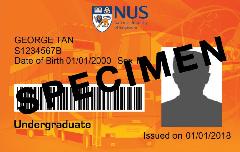 Undergraduate Concession Card - NUS OSA